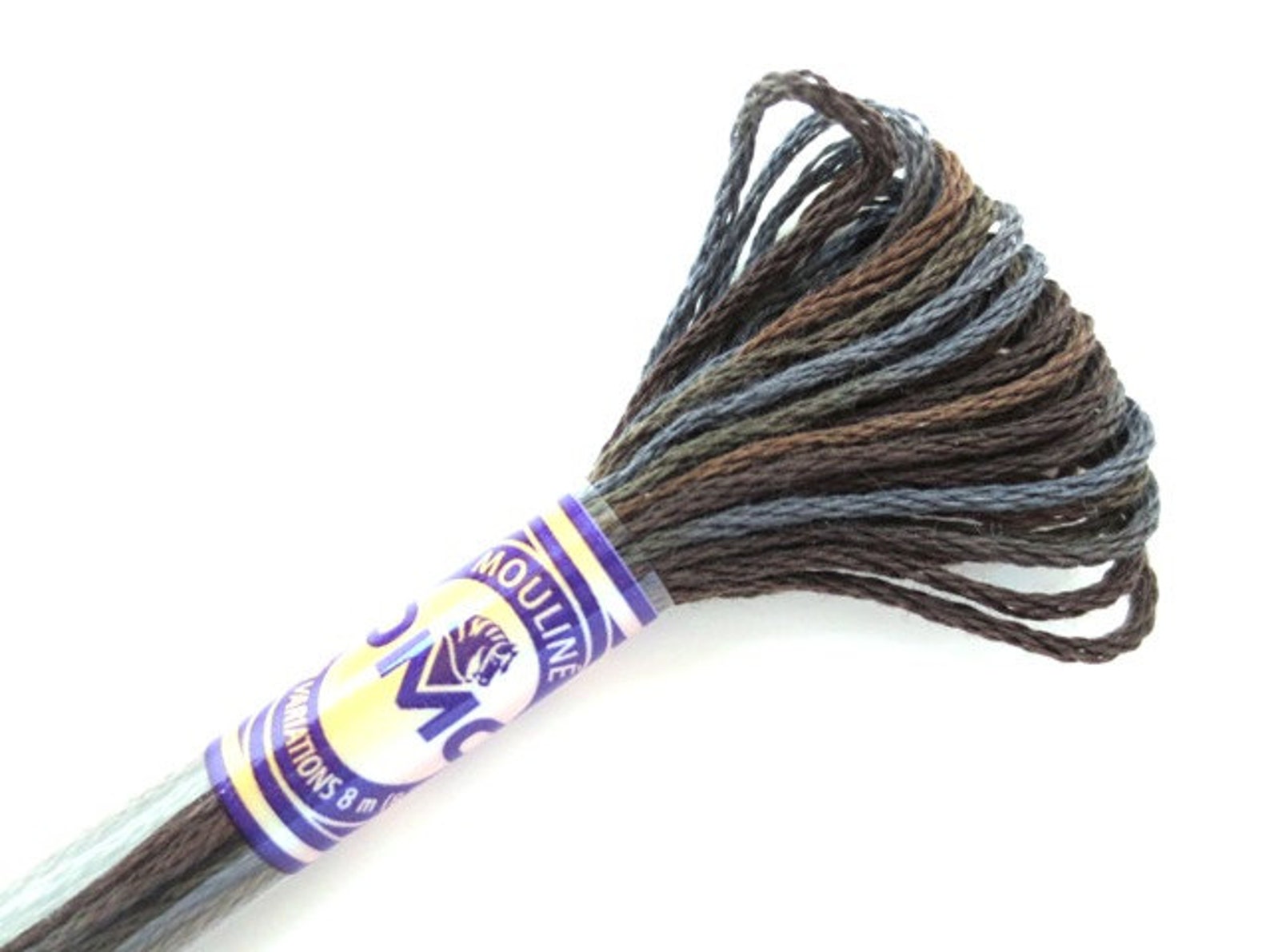 DMC 4000 Variegated Embroidery Floss Espresso - Etsy