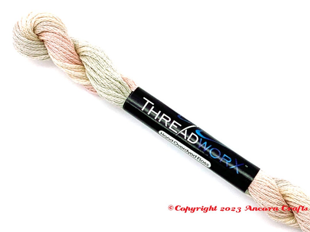 Threadworx 1146 Variegated Embroidery Floss Indian Skies - Etsy