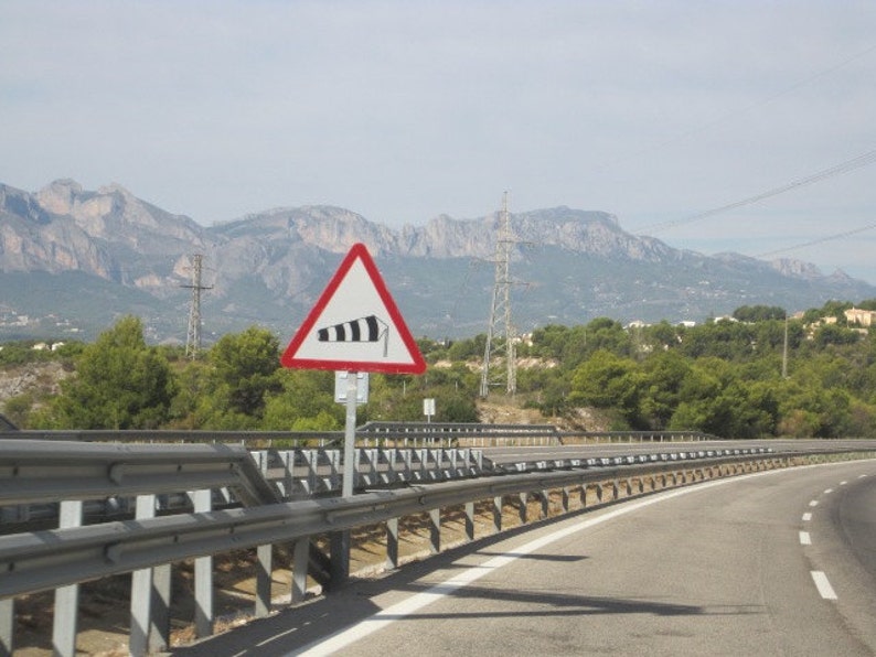 High Wind Road Sign Cross Stitch Pattern PDF - Etsy