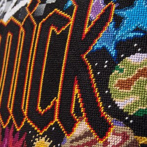 Rock on Cross Stitch Pattern and Needlepoint Pattern PDF - Etsy