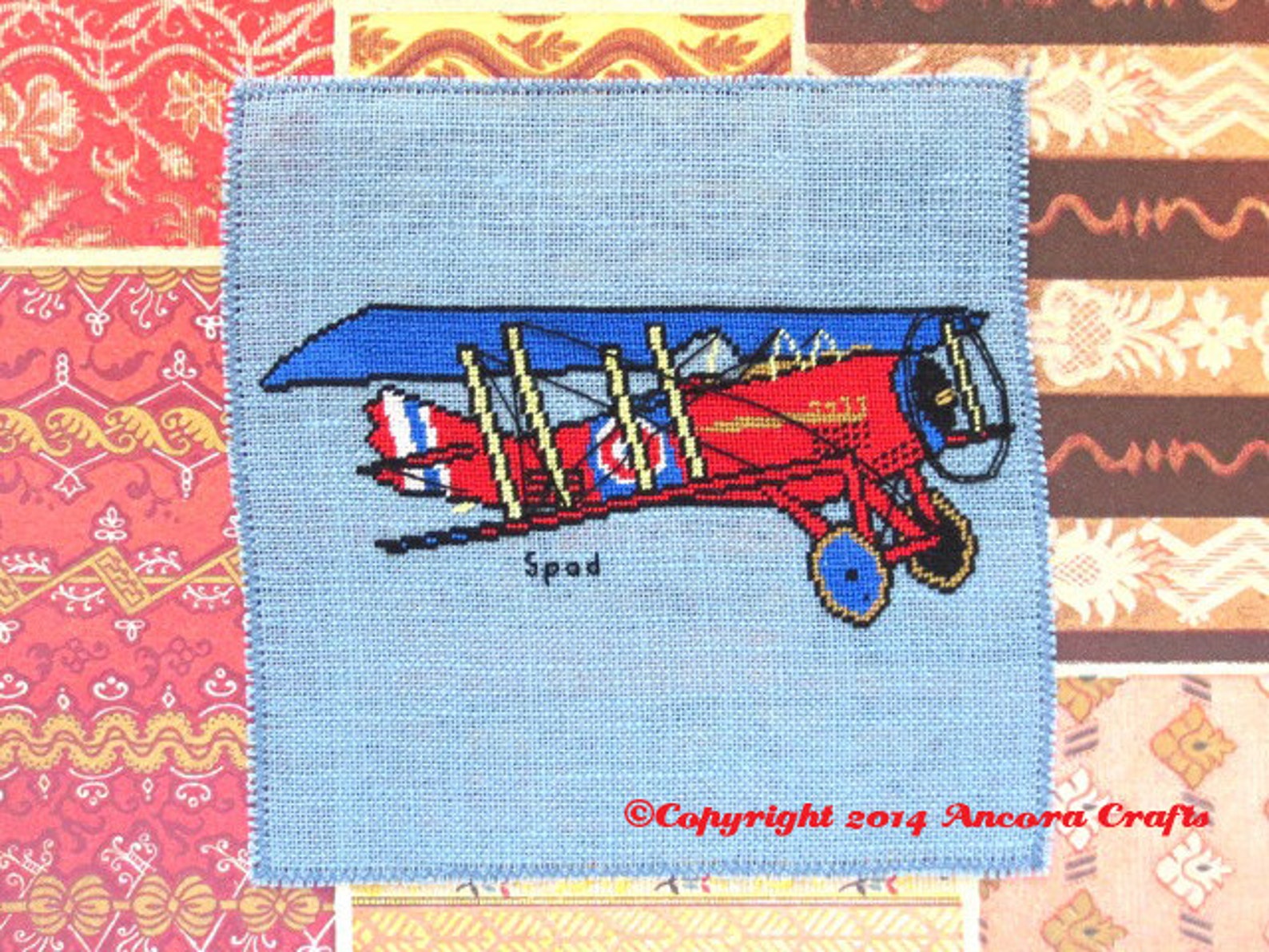 WWI Airplane Cross Stitch Patterns Collection PDF - Etsy