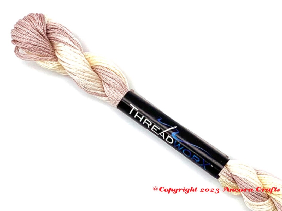 Threadworx 1029 Variegated Embroidery Floss Sun Shadows - Etsy