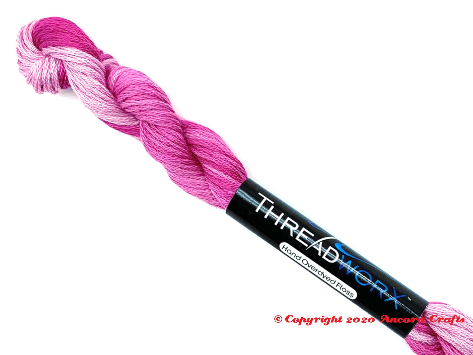 Threadworx 1100 Variegated Embroidery Floss Hot Pink - Etsy