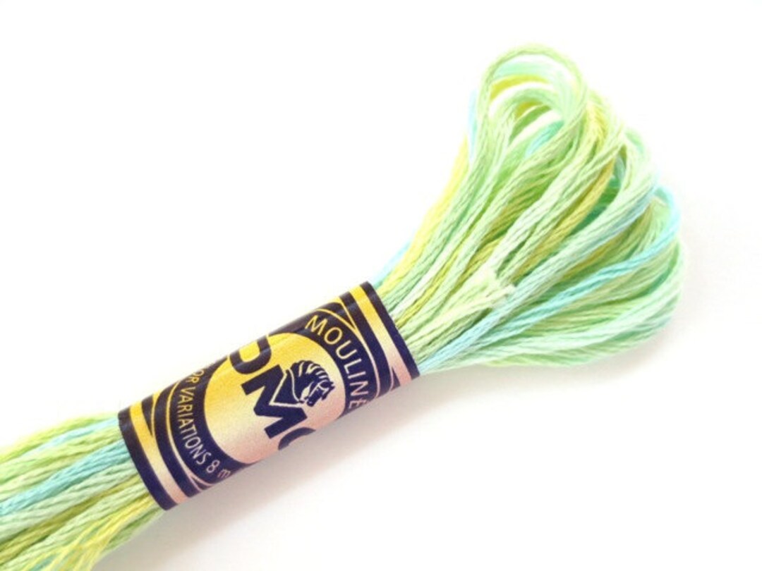 DMC 4060 Variegated Embroidery Floss Weeping Willow - Etsy