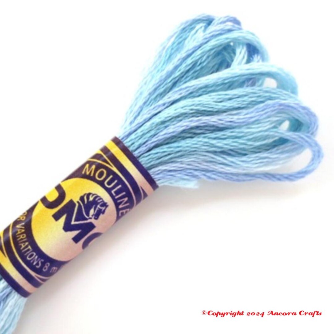 DMC 4020 Variegated Embroidery Floss Tropical Waters - Etsy