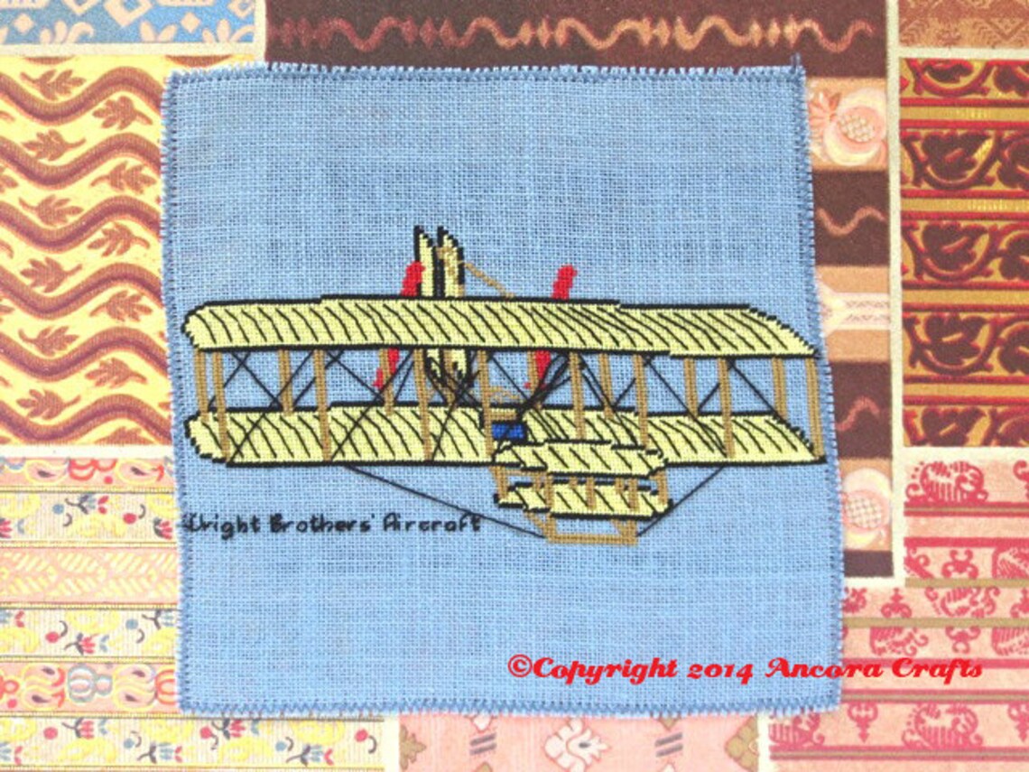 WWI Airplane Cross Stitch Patterns Collection PDF - Etsy