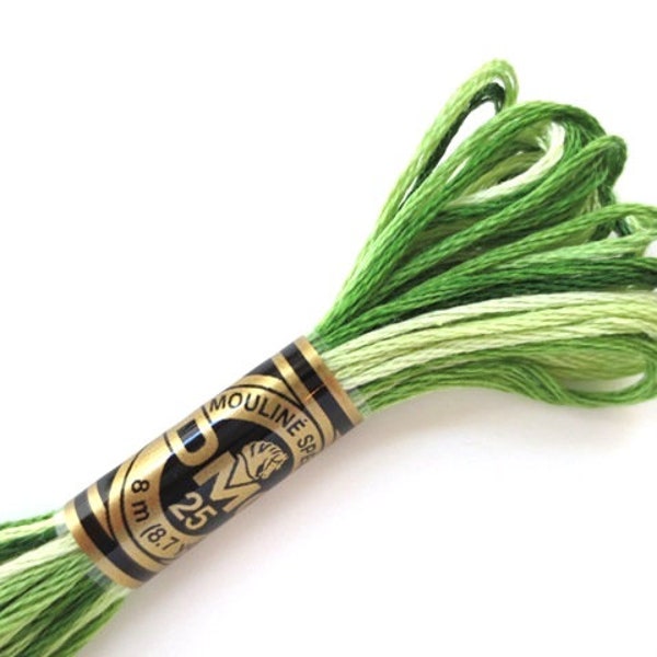 Variegated Green - Etsy