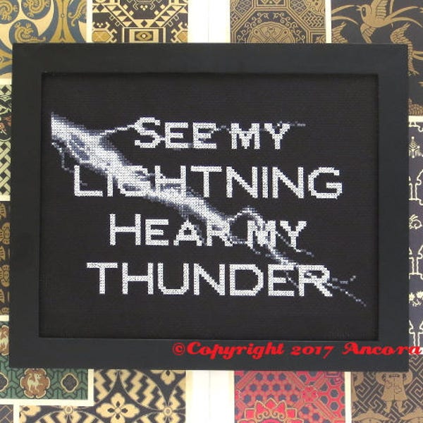 Thunder Cross - Etsy