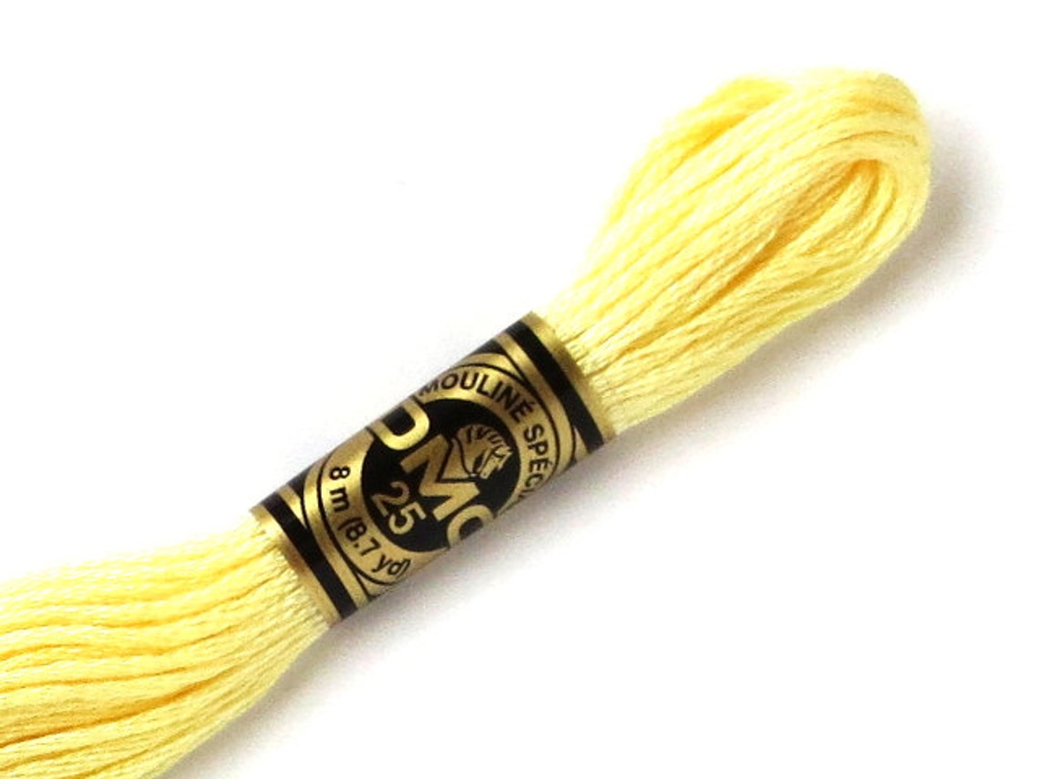 DMC 3078 Floss 6 Strand Embroidery Floss Very Light Golden - Etsy