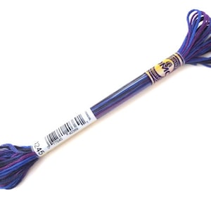 DMC 4245 Variegated Embroidery Floss Mystical Midnight - Etsy