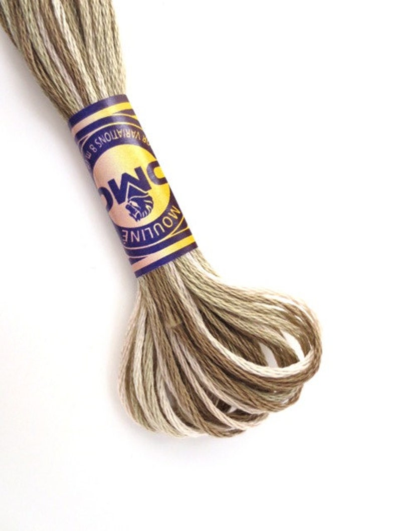 DMC 4145 Variegated Embroidery Floss Sand Dune | Etsy