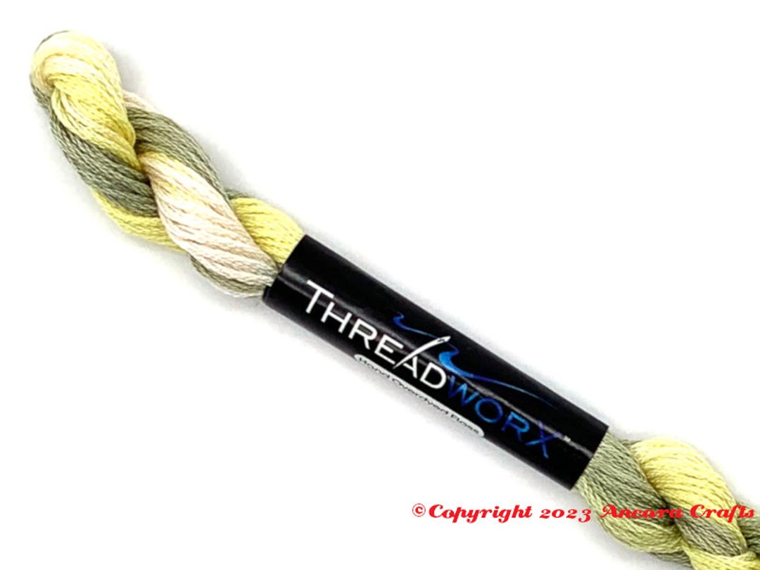 Threadworx 1082 Variegated Embroidery Floss Cabbage - Etsy
