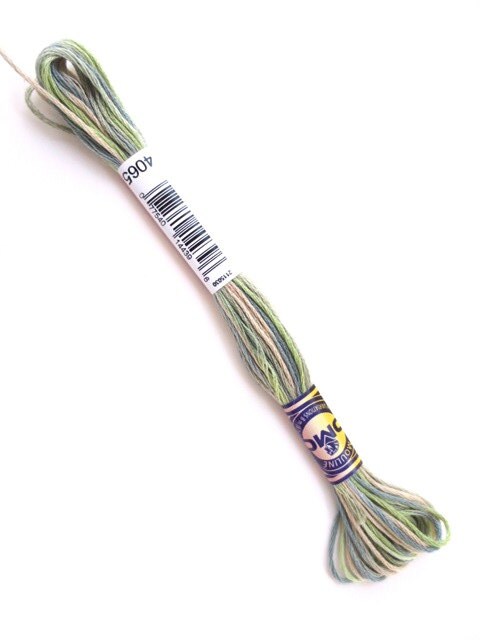 DMC 4065 Variegated Embroidery Floss Morning Meadow - Etsy