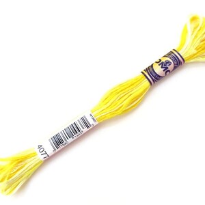 DMC 4077 Variegated Embroidery Floss Morning Sunshine - Etsy