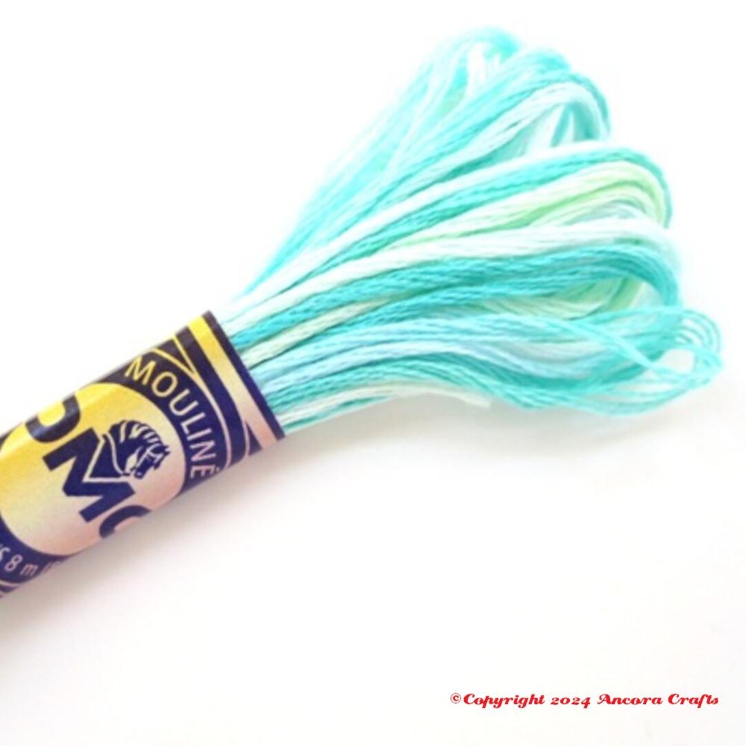 DMC 4040 Variegated Embroidery Floss Water Lillies - Etsy