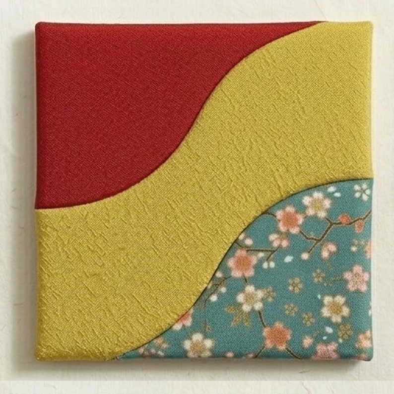 Japanese Kimekomi Craft Kit – Create Your Own Fabric Art | Kinusaiga ...
