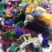 1 Oz Sari Silk Threads W/ribbon Pieces Boho Junk Journal Fiber Beads ...
