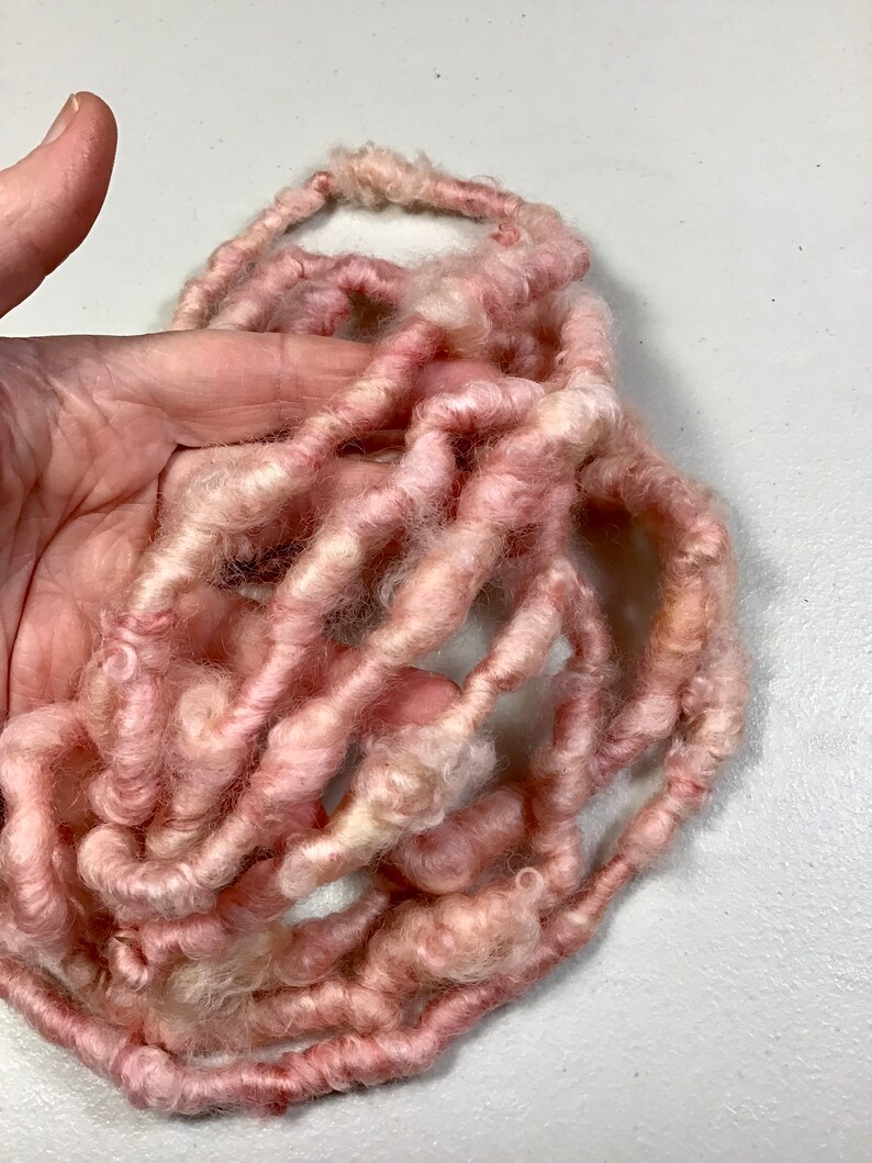 10 Ft Art Yarn Remnant Blush Pink Border Leicester Animal Sanctuary ...