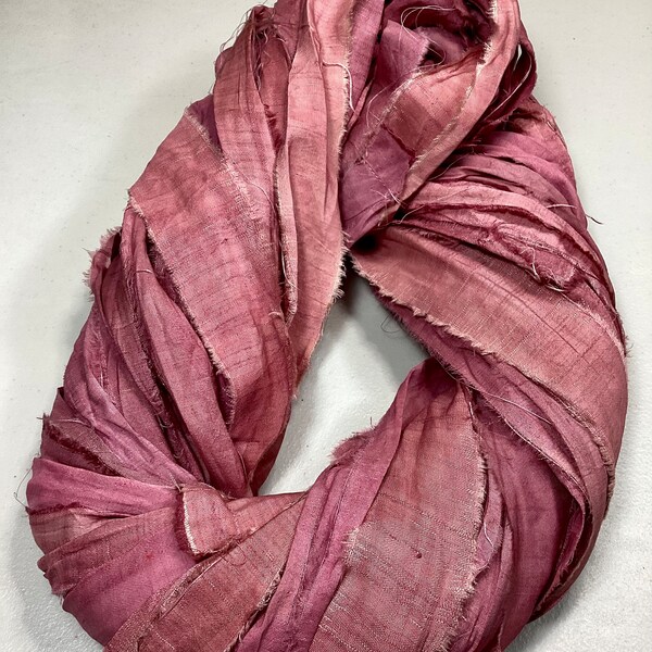 Silk Ribbon Necklace - Etsy