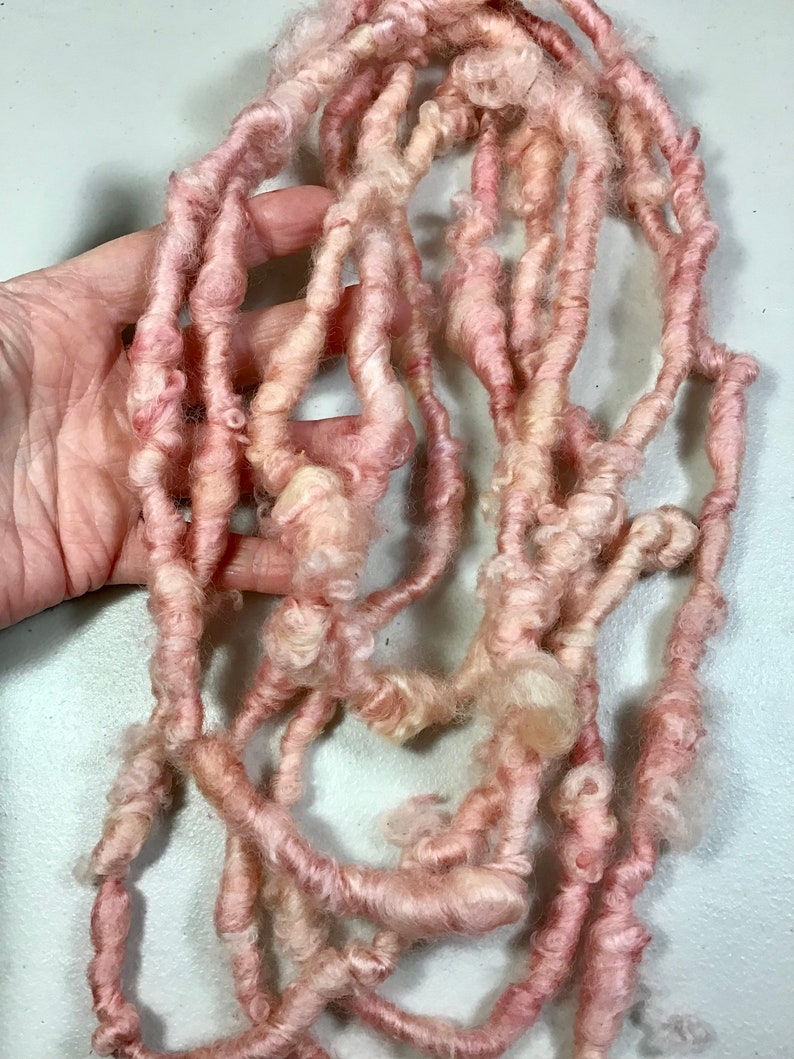 10 Ft Art Yarn Remnant Blush Pink Border Leicester Animal Sanctuary ...