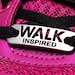 WALK Inspired - ATHLETE INSPIRED Walking Shoe Tag, Walk Shoe Charm ...