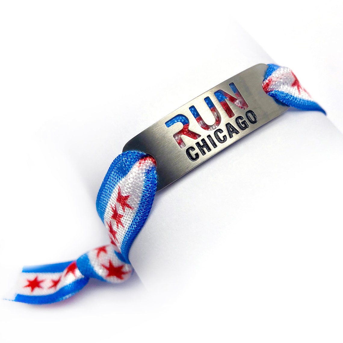Chicago 5K Chicago 10K RUN CHICAGO Tie Stretchy Running - Etsy