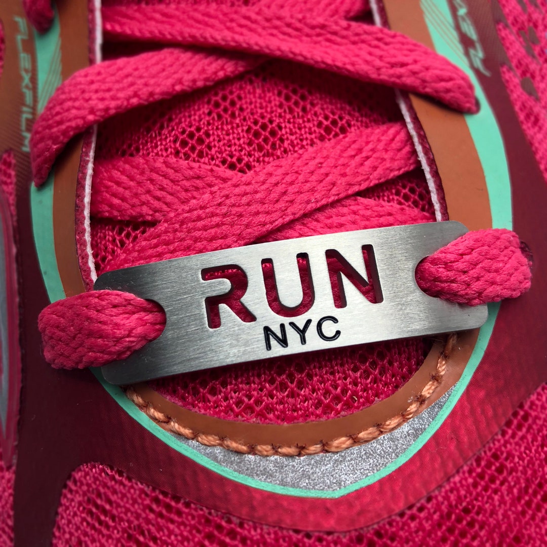 Run NYC - Running Shoe Tag From Athlete Inspired, Gift for NYC Runners ...