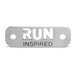 RUN Inspired Running Shoe Tag, ATHLETE INSPIRED, Running Inspiration ...