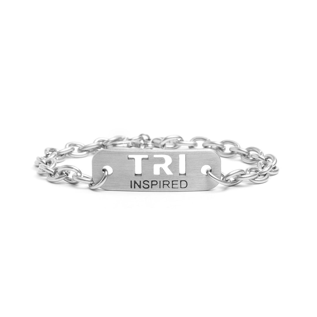 TRI Inspired Triathlon ATHLETE INSPIRED Bracelet Adjustable Chain ...