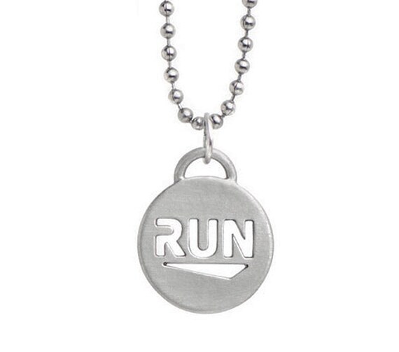 RUN Running Necklace ATHLETE INSPIRED Run Jewelry Gifts for | Etsy
