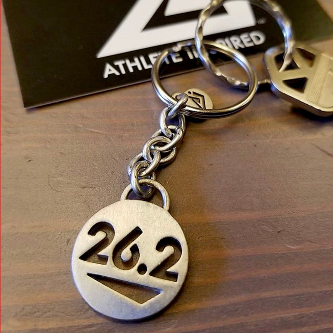 26.2 Marathon Keychain ATHLETE INSPIRED Runner Keychain - Etsy
