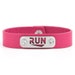 RUN Bracelet "bling" Leather - ATHLETE INSPIRED Running Wristband W ...