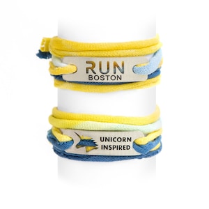 Run Boston - UNICORN Inspired Run Bracelet From ATHLETE INSPIRED, Gift ...