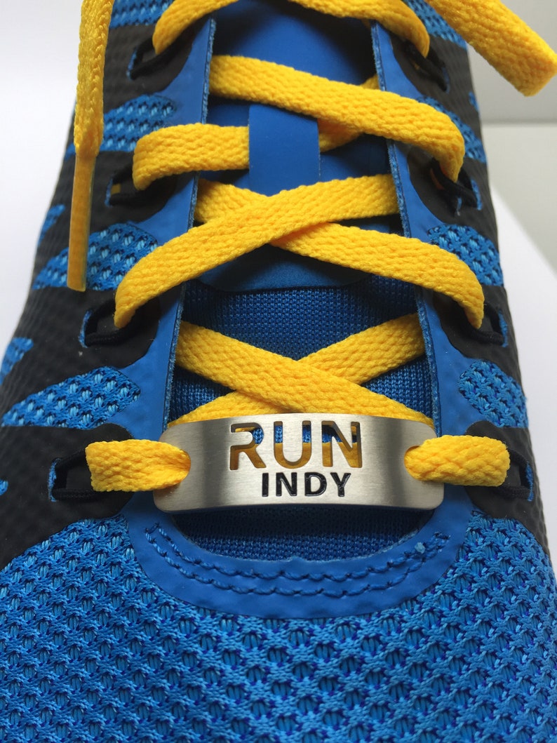 RUN Indy Running Shoe Tag From ATHLETE INSPIRED Gift for - Etsy