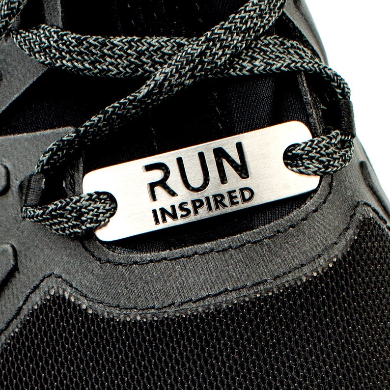 RUN Inspired Running Shoe Tag ATHLETE INSPIRED ® Original - Etsy