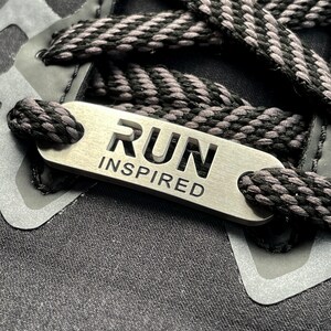 RUN Inspired Running Shoe Tag, ATHLETE INSPIRED, Running Inspiration ...