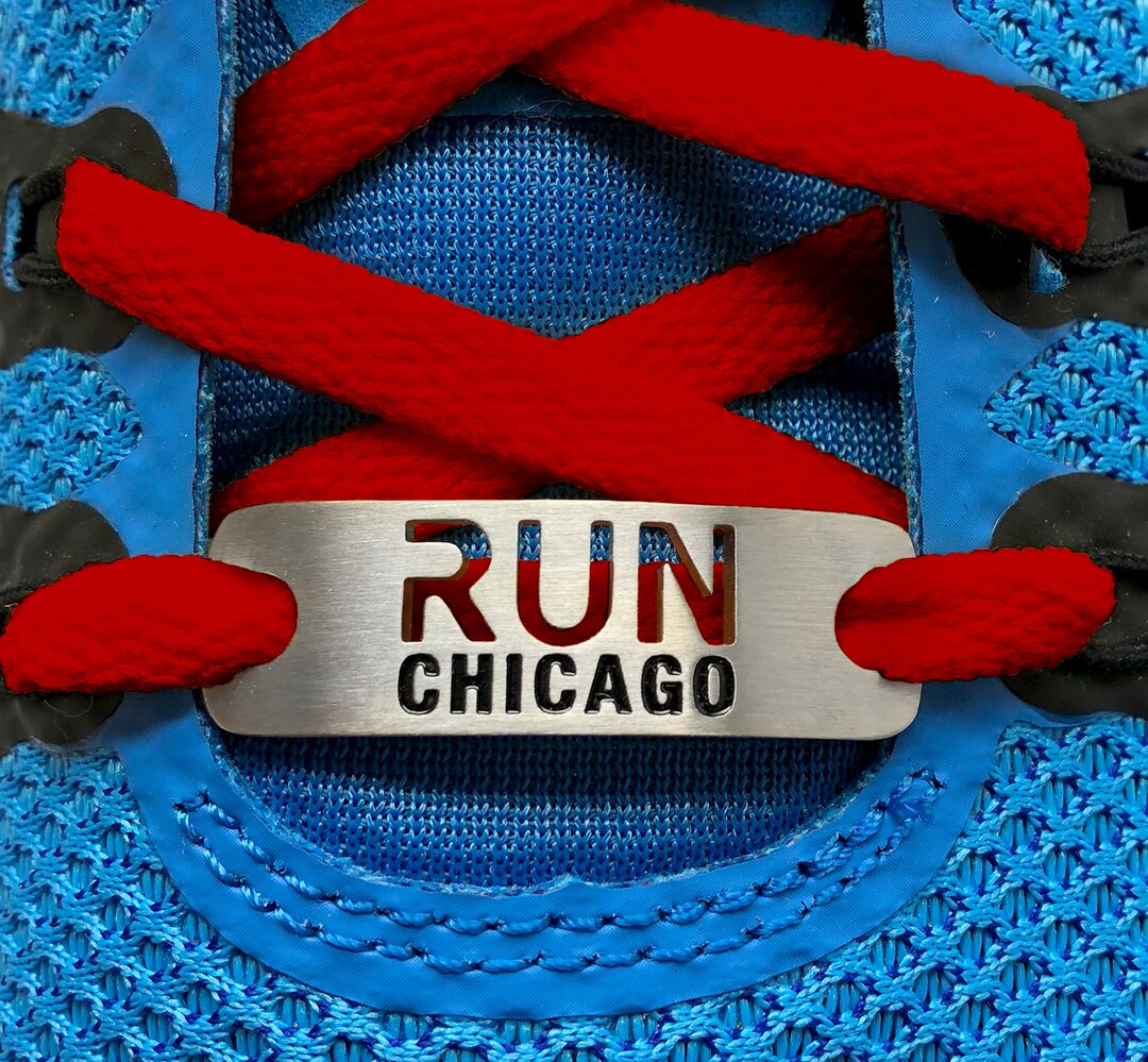 RUN Chicago - Running Shoe Tag From ATHLETE INSPIRED, Gift for Chicago ...