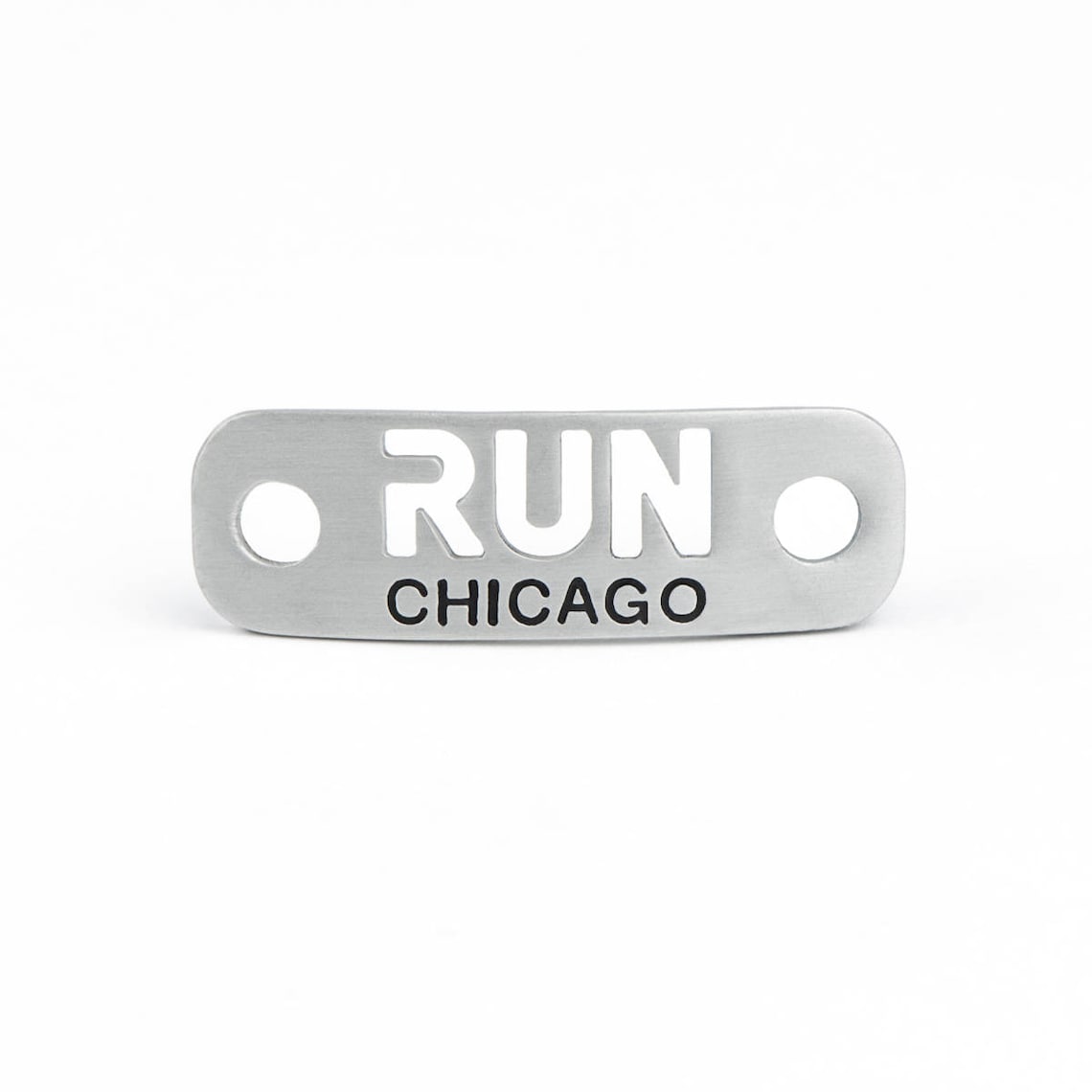 RUN Chicago - Running Shoe Tag From ATHLETE INSPIRED, Gift for Chicago ...