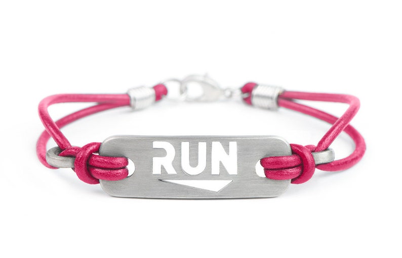 RUN - Running Bracelet: Multicolor, Black, & Pink, ATHLETE INSPIRED ...