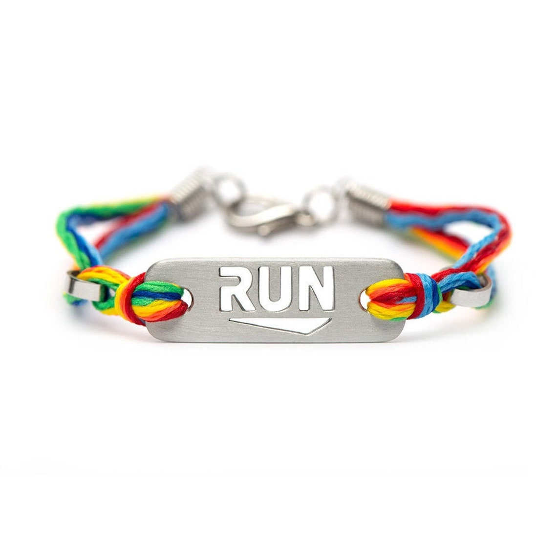 RUN Pride Rainbow Running Bracelet ATHLETE INSPIRED Run - Etsy UK