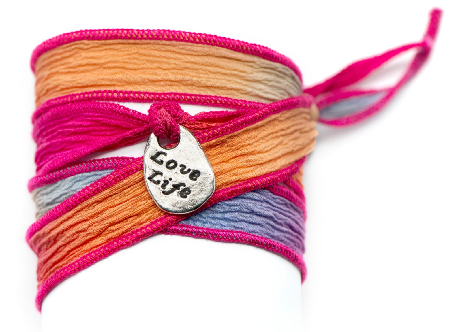 Half Marathon 13.1 Running Silk Wrap Bracelet Run Jewelry | Etsy