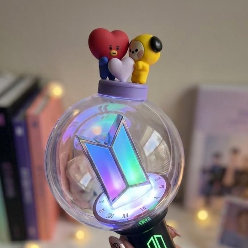 Bts Lightstick Topper Bt21 - Etsy