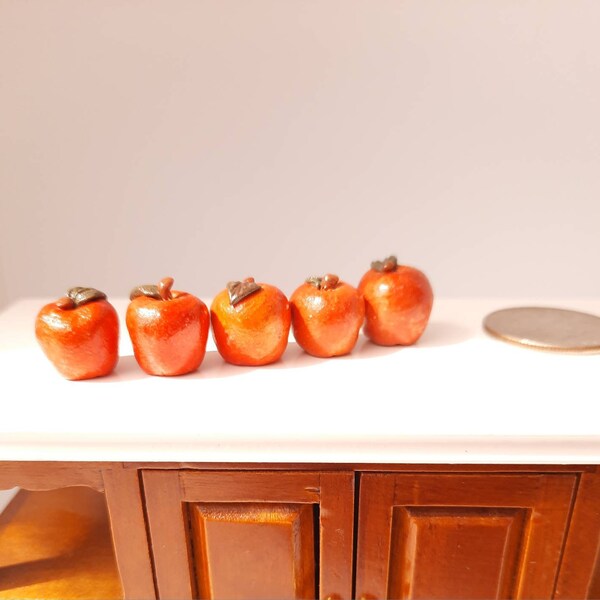 Polymer Clay Apple - Etsy