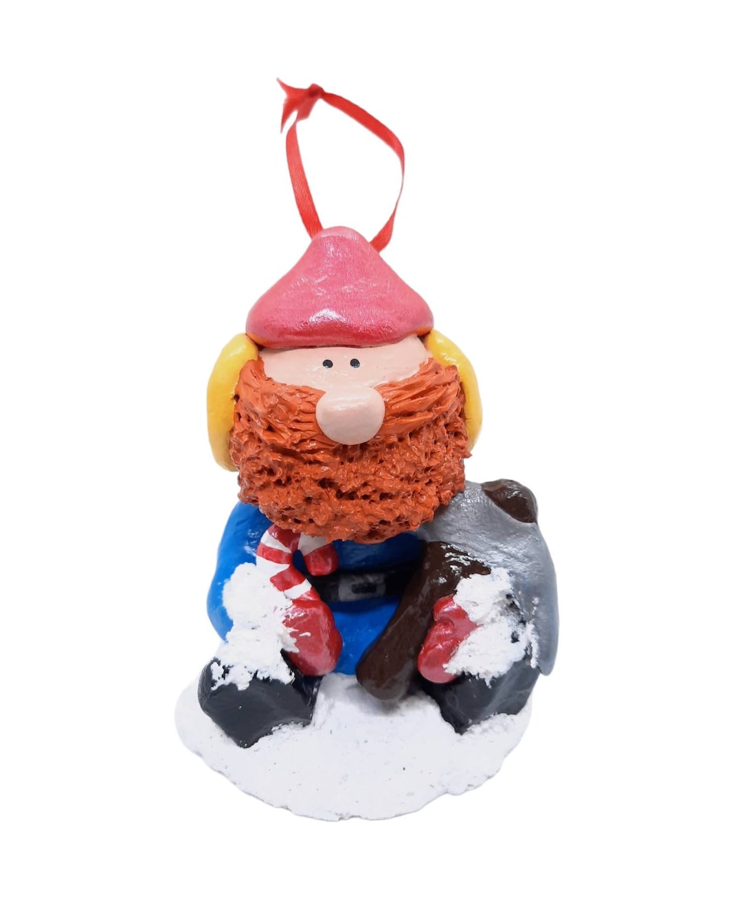 Polymer Clay - Yukon Cornelius Ornament, Rudolph the Red Nosed Reindeer ...