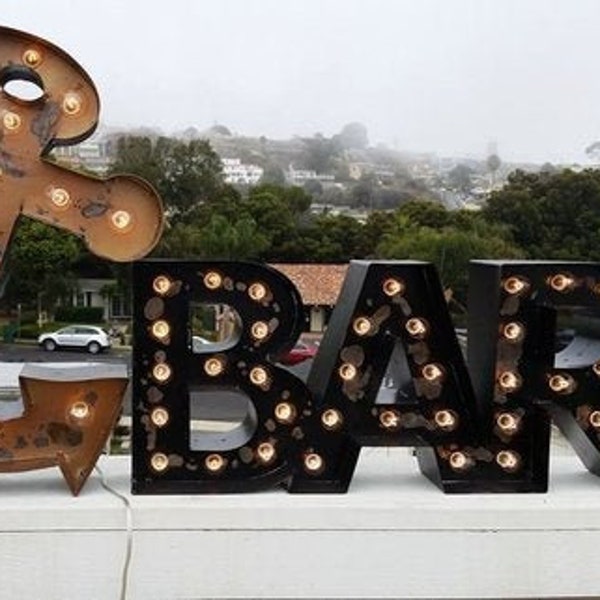 Metal Marquee - Etsy