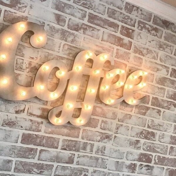 Lighted Marquee Sign - Etsy