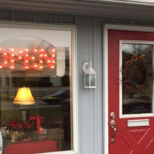 Lighted Open Sign - Etsy