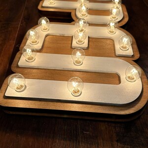 Retro Modern Lighted Open Sign / Open Sign Marquee / Wood Lighted ...