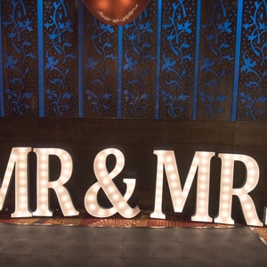 Big Marquee Sign 4pc Love Play Lighted Marquee Letters Custom ...