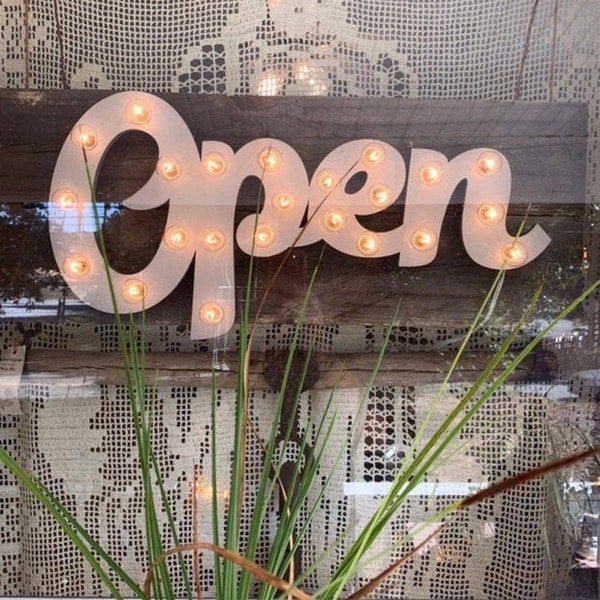 Open Sign - Etsy